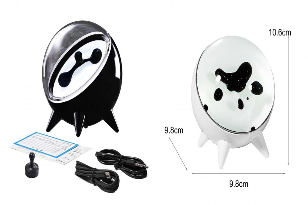 Sound Visualizer Wireless Magnetic Music Rhythm Speaker with Dancing ...