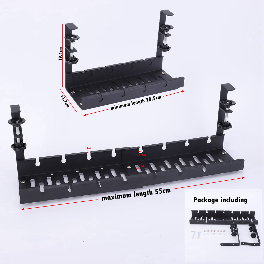 2025 upgraded thickened version Extendable Cable organizer 30-58CM ...