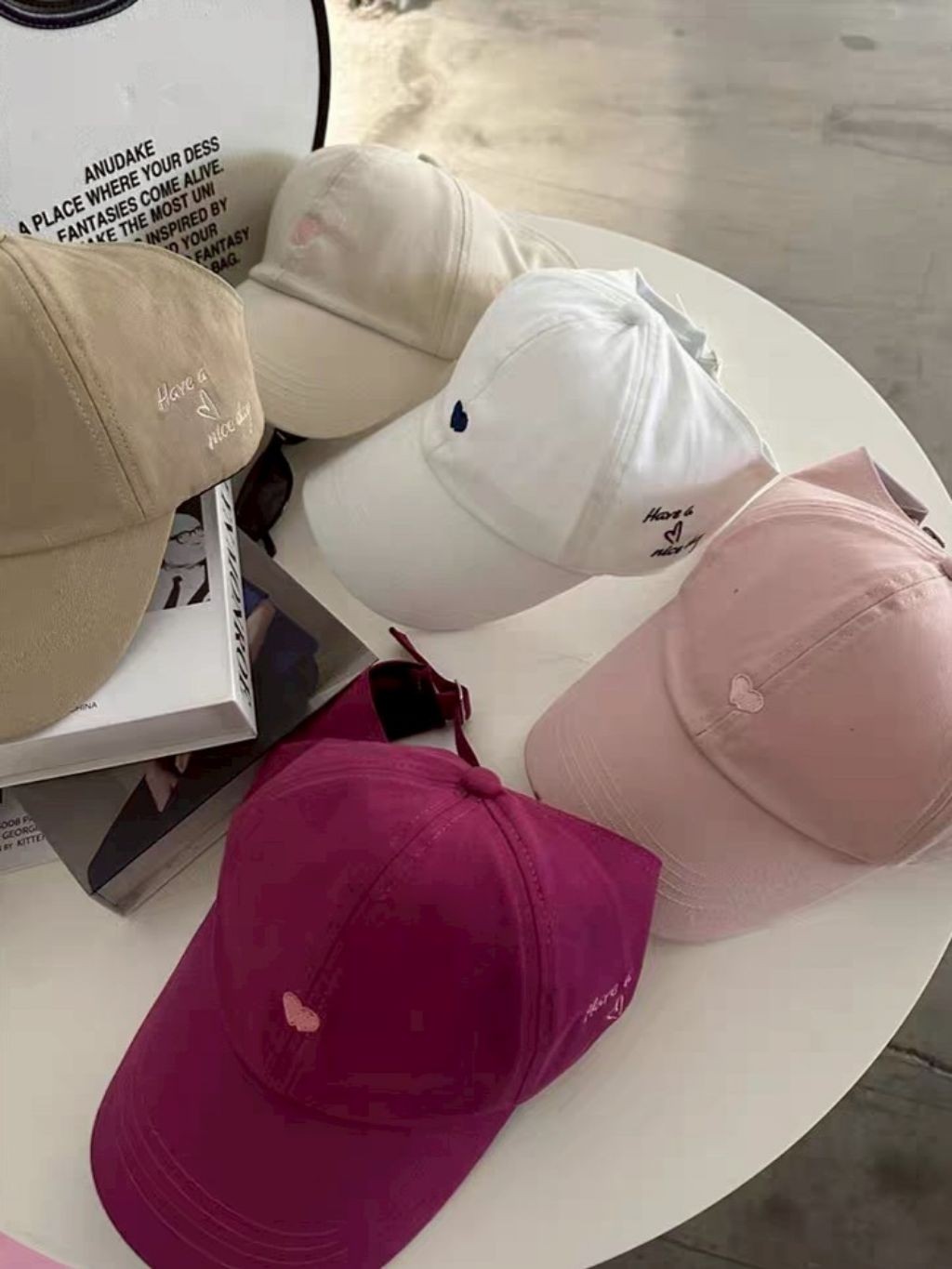 PUDDING Fashion Cap Outdoor Travel Sunproof Pastel Color Comfortable ...