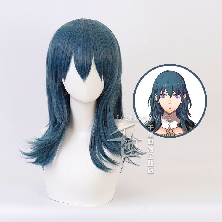 Jecarden Fire Emblem: Three Houses Byleth Cosplay Wigs High Temperature ...