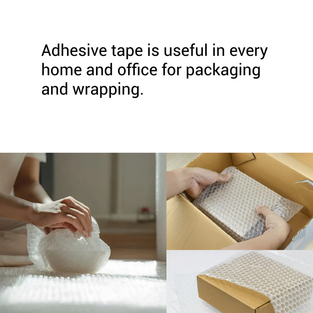Deli Opp Transparent Packing Tape 48mm x 90Y Cellophane Salotape 包货胶纸 ...
