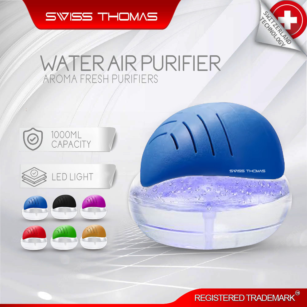 Swiss Thomas Water Air Purifier Water Air Revitalisor, Aroma Diffuser Fresh Purifiers Air Filter ...