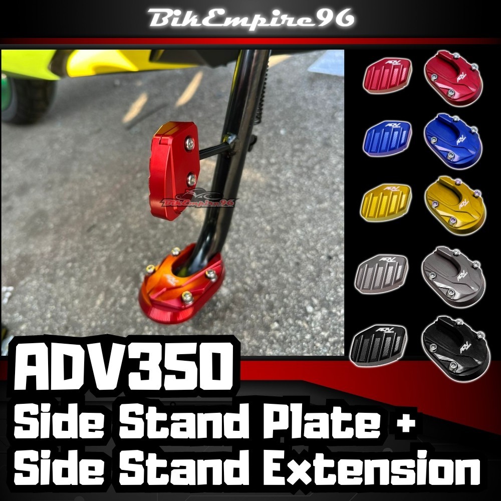 ADV350 Side Stand Plate + Side Stand Extension Side Support Pedal Side ...