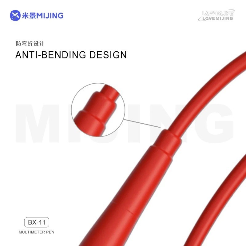 MIJING BX-11 Universal Digita Multimeter Pen Stainless Steel Multimeter ...