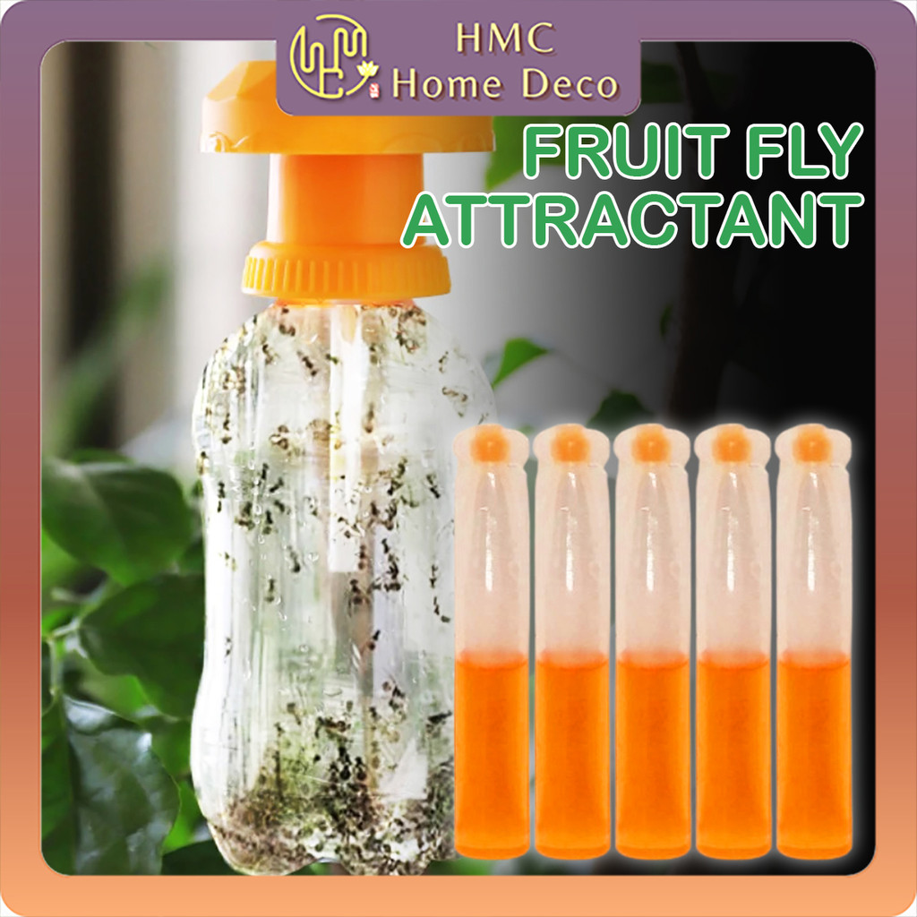 Garden Fruit Fly Attractant 2ml / 20ml Insect Flies Liquid Bait Ubat ...