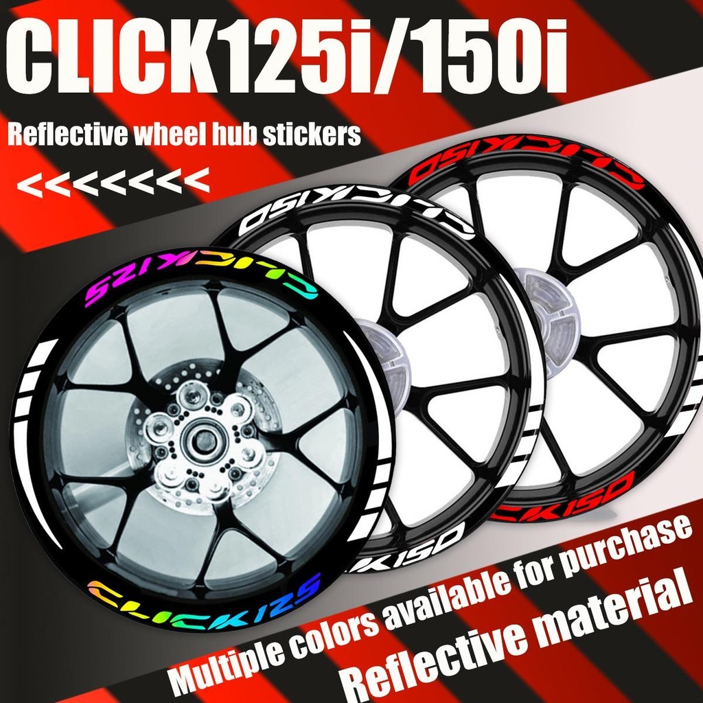 Motorcycle Sticker for honda click 125i click 150i click 160i click v1 ...
