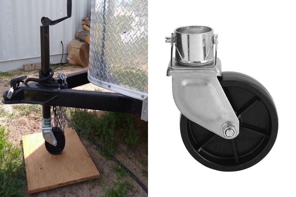 SP* Boat Trailer Jack Wheel Durable Trailer Jack Wheel High Load ...
