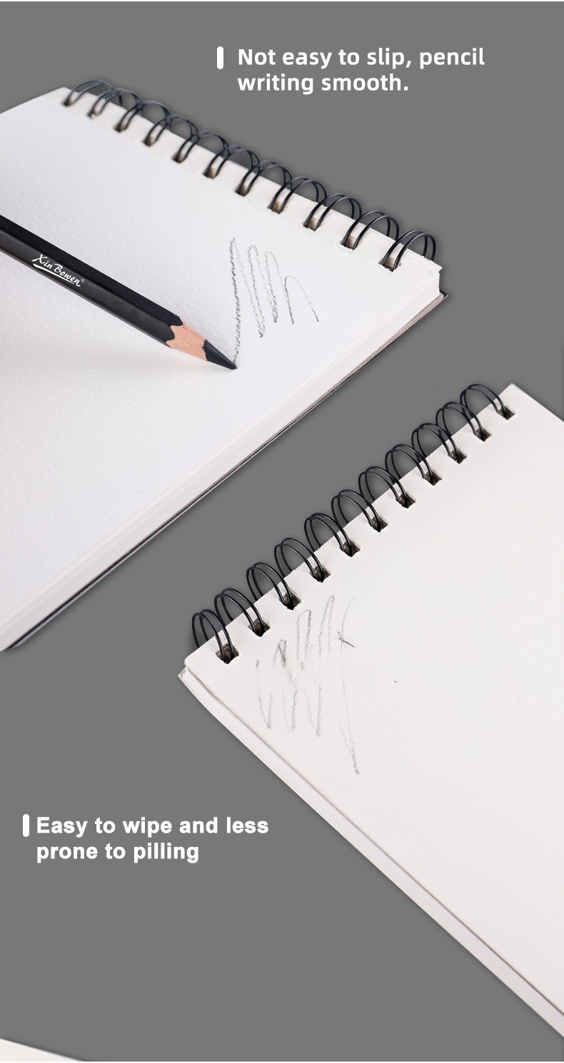 Professional Sketchbook A3 A4 A5 Drawing Pad 30 Sheets 160 GSM Acid ...