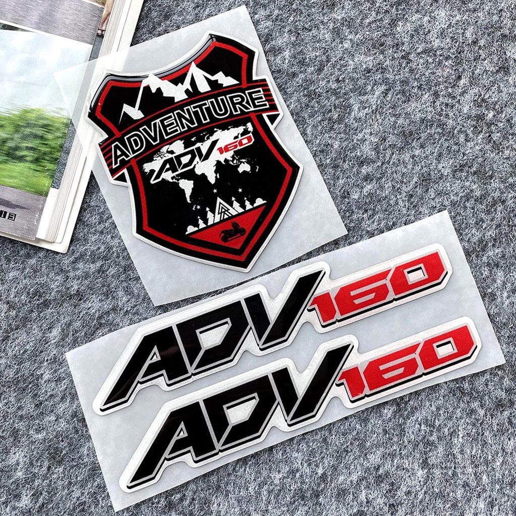 ADV160 Sticker for Honda ADV160 3D Soft Adhesive Sticker for Motorcycle ...