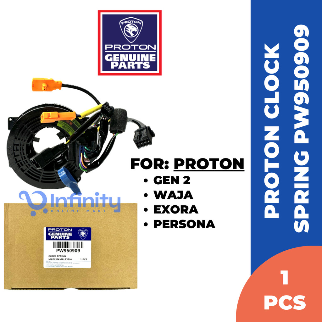 PROTON Steering Clock Spring PW950909 For Waja/ Persona/ Gen2/ Exora ...