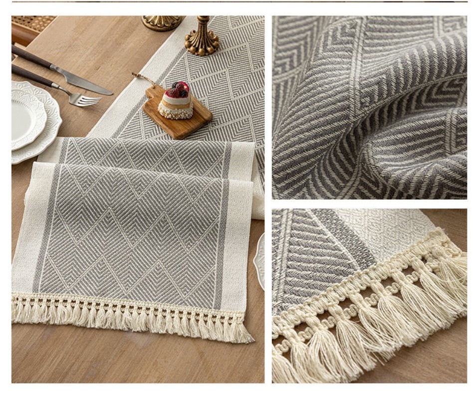 Table Runner Nordic Simple Tablecloth Suitable for Home Decoration ...