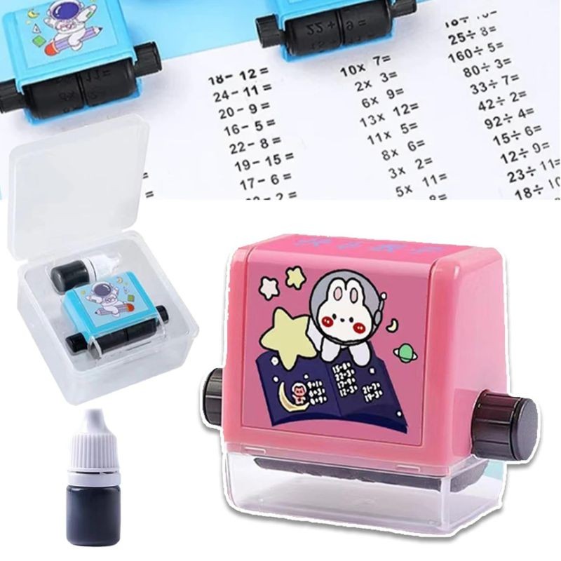 CTD Math Stamp Roller Math Exercise Student Addition/subtraction ...