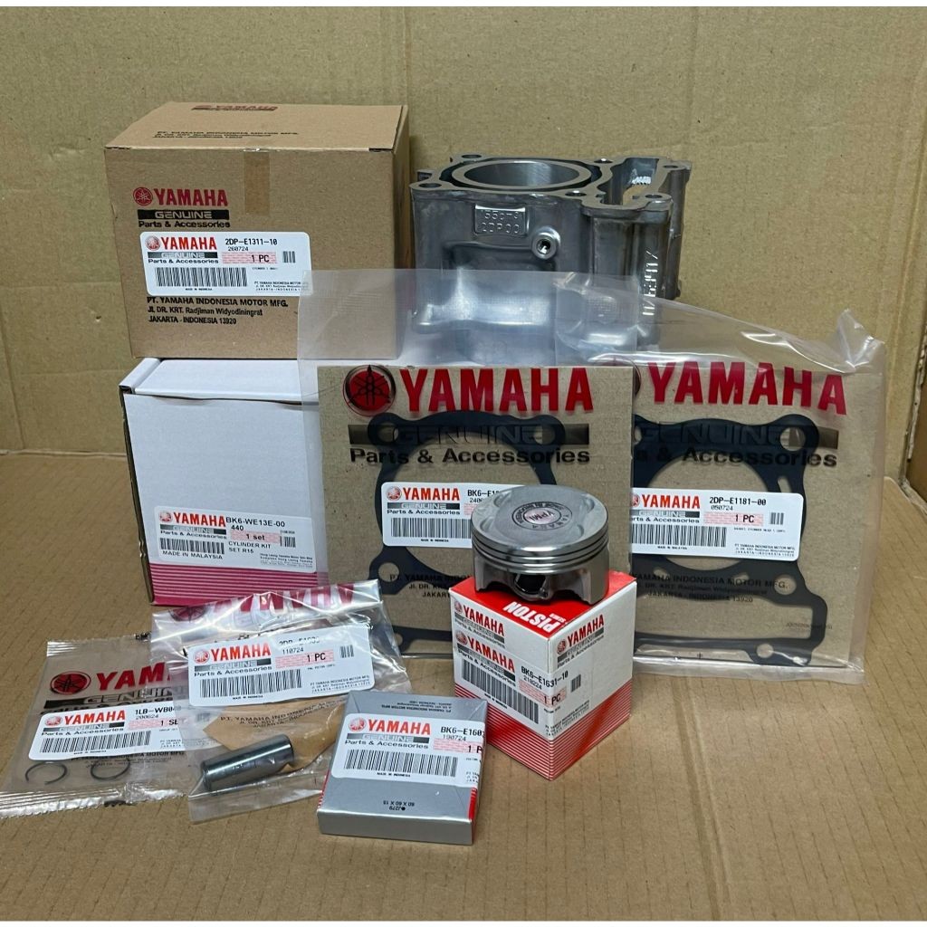 100% ORIGINAL Y16ZR / Y16 / MT15 / R15 V3 YAMAHA CYLINDER BLOCK KIT BK6 ...