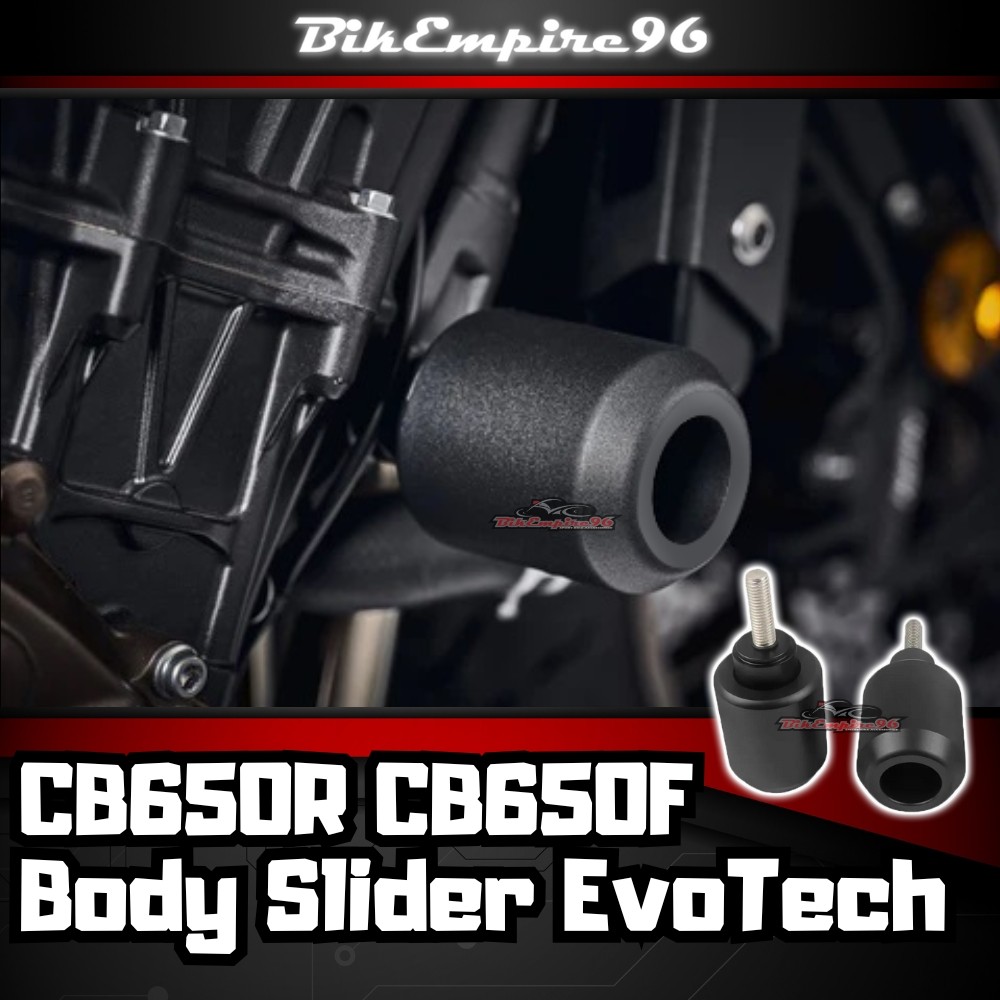 CB650R CB650F CBR650FBody Slider Evotech Motor cycle Frame Sliders ...