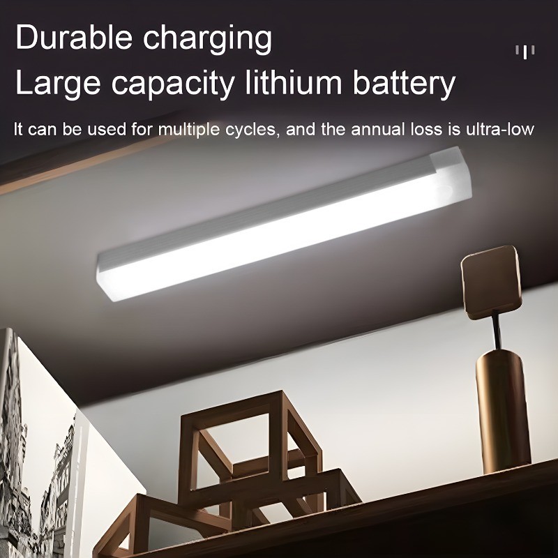 Rechargeable LED Cabinet Light - Motion Sensor LED Strip - USB Charging ...