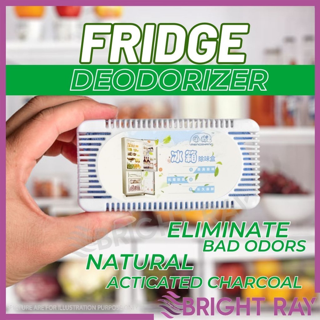 Fridge Deodorizer Odor Eliminator Reusable Unscented Activated Carbon ...