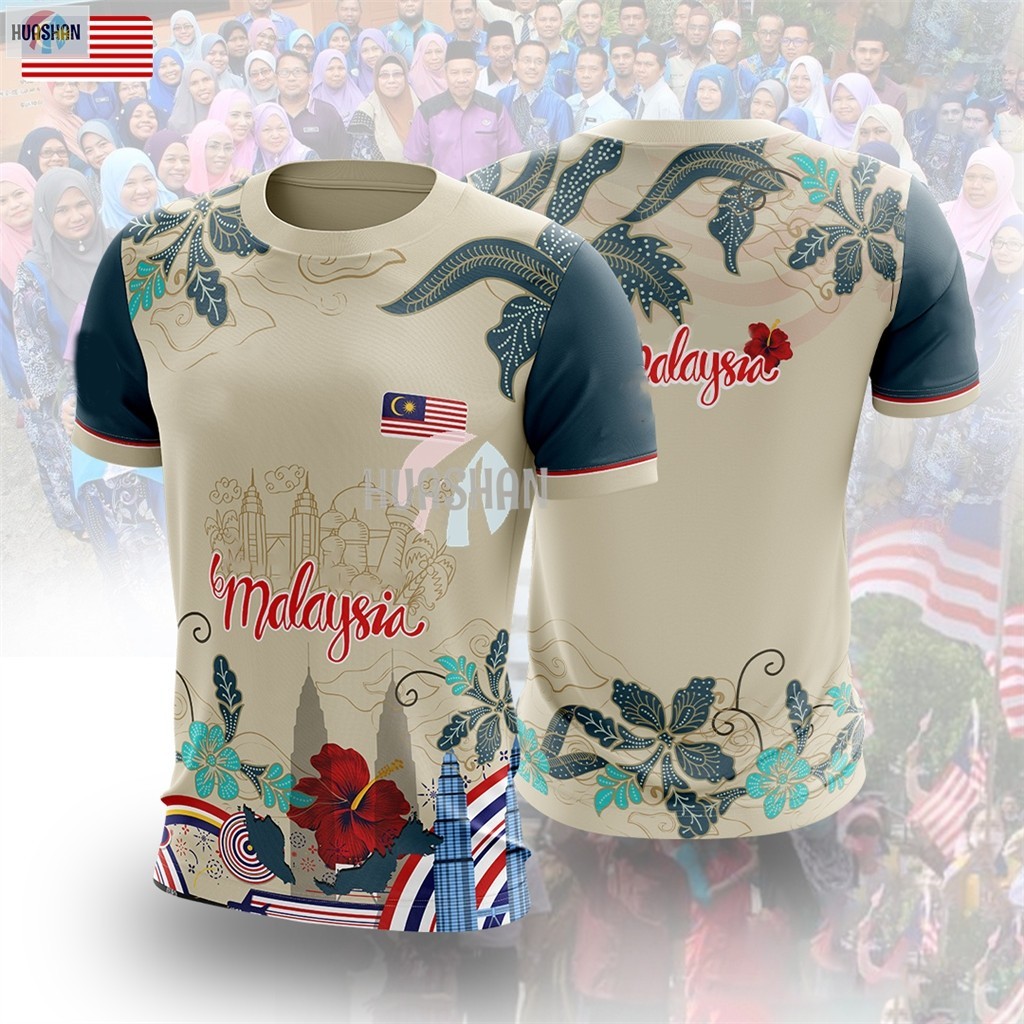 Malaysia New Sto Yang 2024 Jersey Sublimation Unisex Casual Qui Drying ...