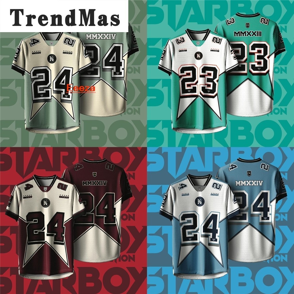 TrendMas [Free Custom] 2024 NFL Edition Jersey Baju Tshirt Lelaki ...