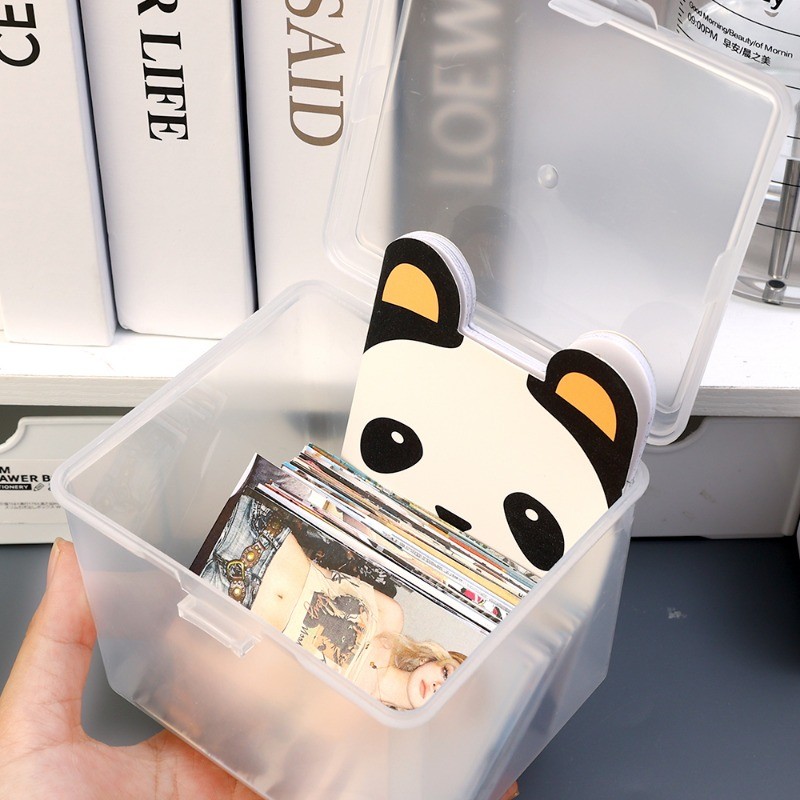 [ Featured ] Clamshell Storage Box - Transparent Jewelry Case - Small ...