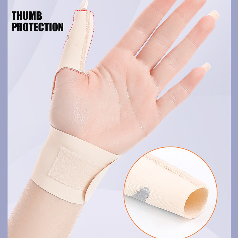 Thumb Splint Right Hand, Adjustable Wrist Thumb Support Brace,Trigger ...