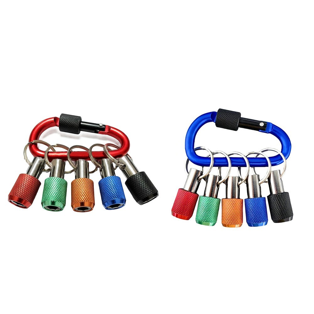 [Super] Drill Bit Holder 1/4 Hex Shank Screwdriver Keychain Extension ...