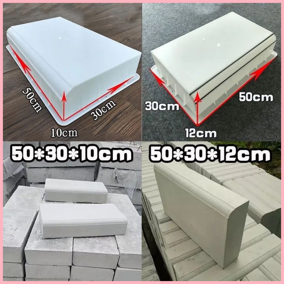 Construction Mold Cement Mold Cement Road Along Stone Plastic Mold Road ...