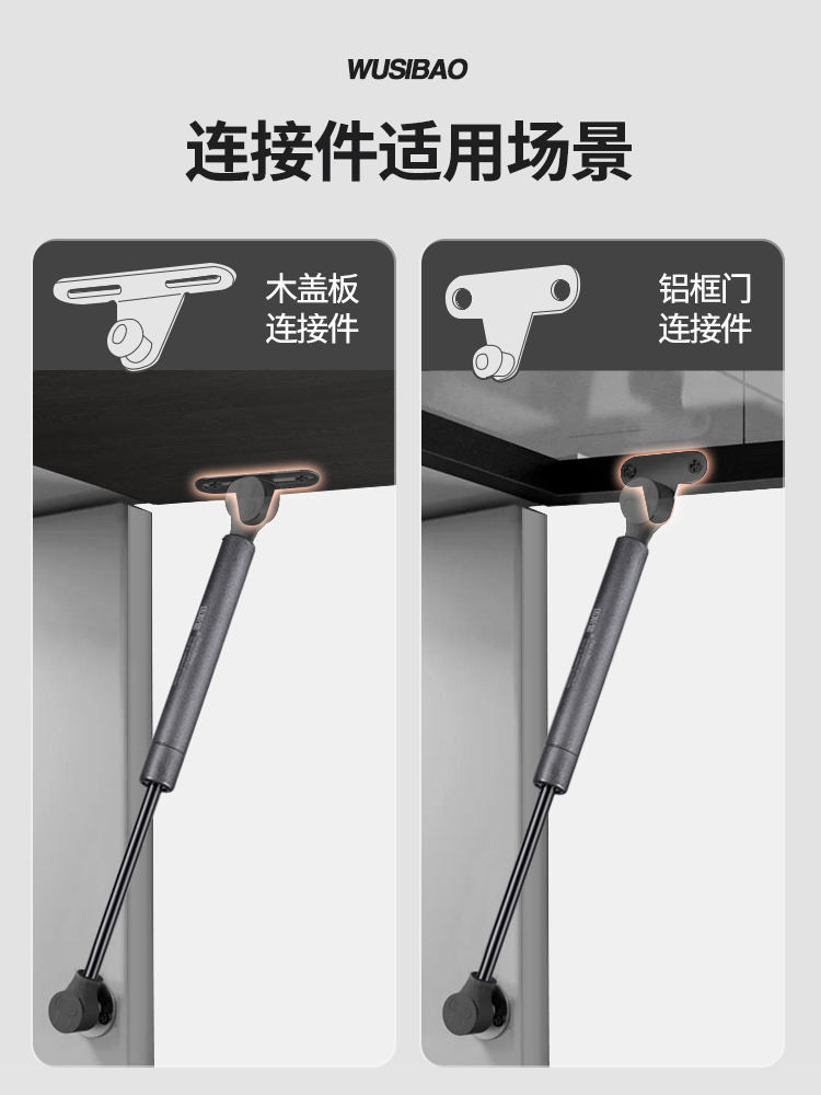 Aluminum Frame Door Cover Plate Connector Kitchen Cabinet Strut Head ...