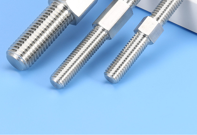 [DXM] Double-headed Screw 304 Stainless Steel Outer Hexagon Double ...