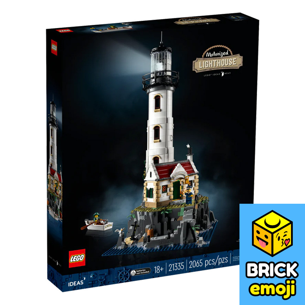 LEGO 21335 Ideas Motorized Lighthouse ( Box Damage ) | Shopee Malaysia