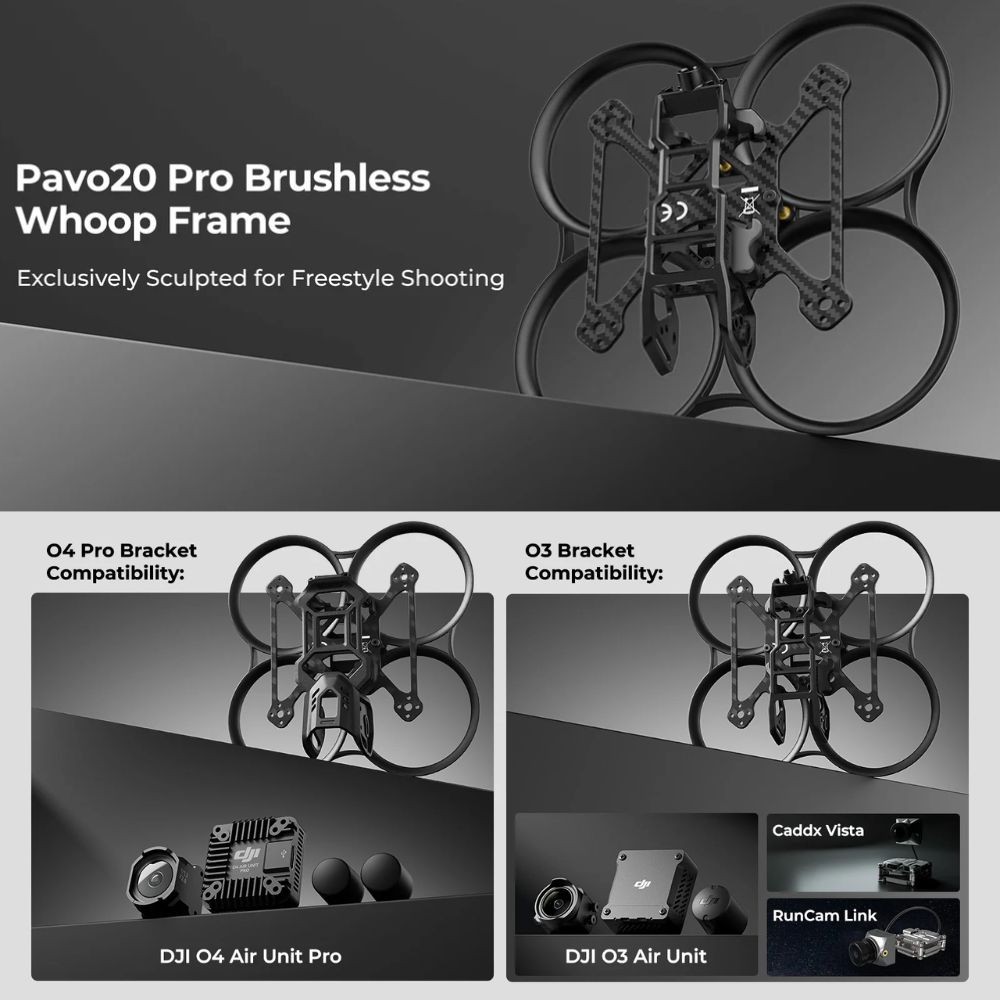 BETAFPV Pavo20 Pro Brushless Whoop Frame Whoop Duct VTX Bracket For ...