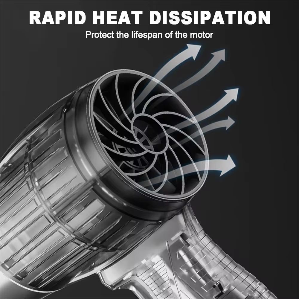 130000PRM High Power Electric Turbo Fan Portable Lithium Violent Water ...