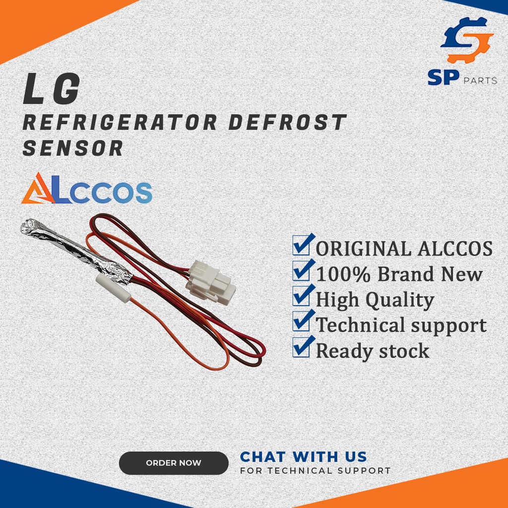 LG REFRIGERATOR DEFROST SENSOR + FUSE (ALUMINIUM FOIL) GR-S392QLC ...