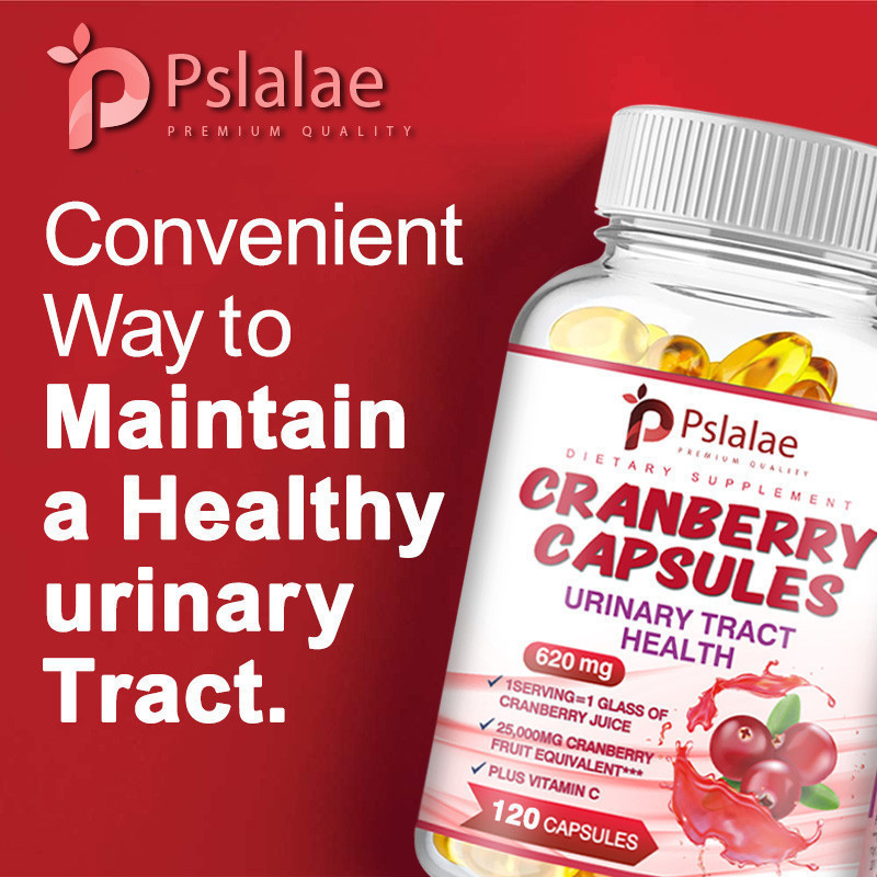 Pslalae Cranberry Capsules | Triple Strength Ultimate Strength | Non ...