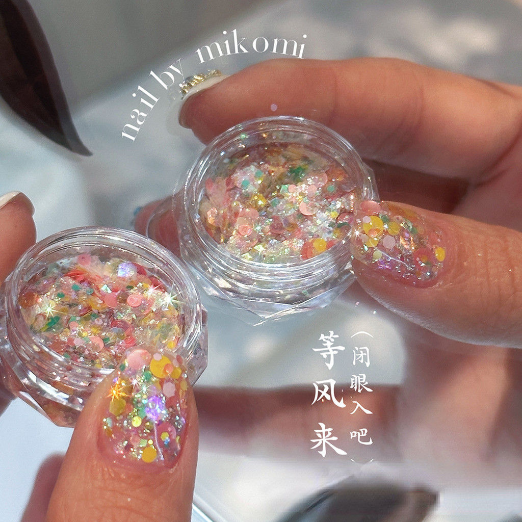 Explosive nail accessories, glitter, glitter, and other trendy series ...