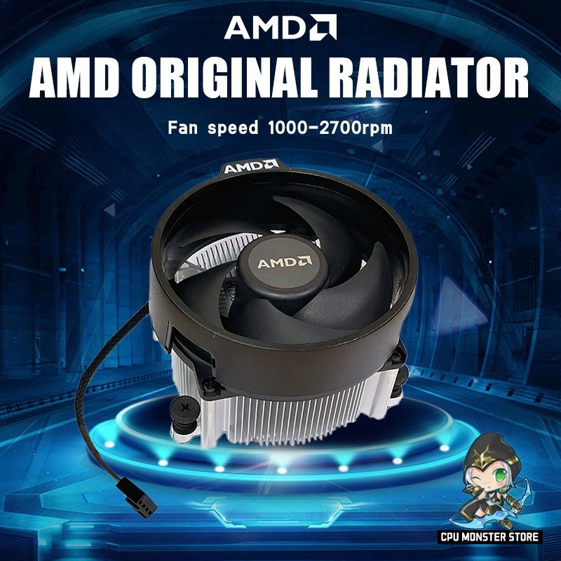 AMD Ryzen Fan CPU Cooler Brand New Original Wraith Series Cooler Brand ...