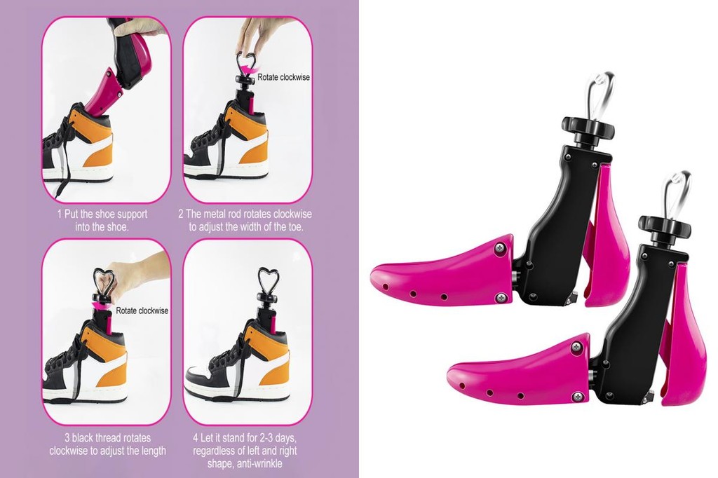 Shoe Expander Prevent Pain and Blisters Shoe Stretcher Adjustable Shoe ...