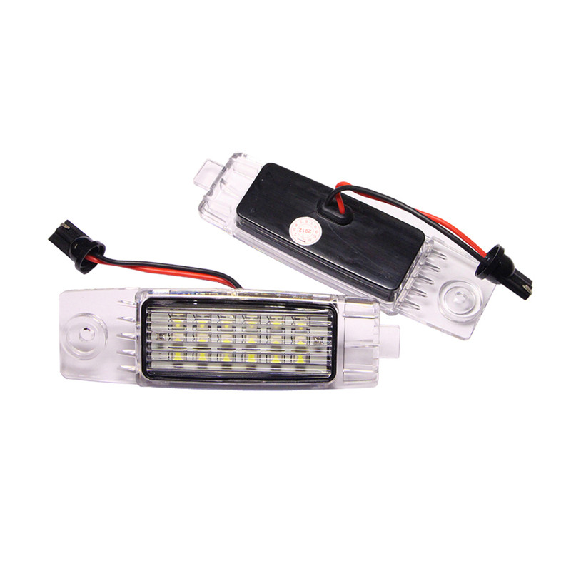 12V LED Number Plate Lamp For Toyota Harrier Hiace Highlander Kluger ...