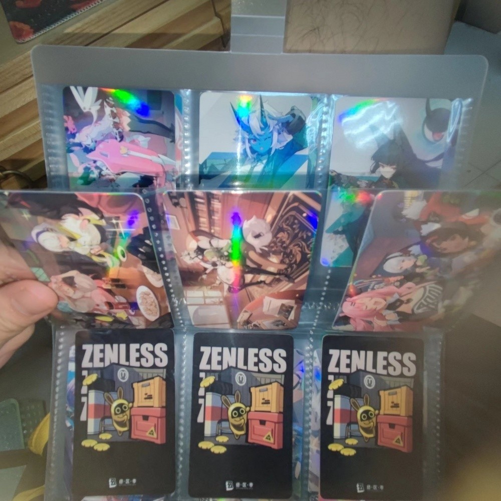 [IN Stock]55pcs Zenless Zone Zero Laser Card Surroundings Of Small Card ...
