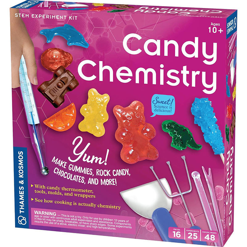 Candy Chemistry Production Rock Candy Chocolate Bear Gummy Bear ...