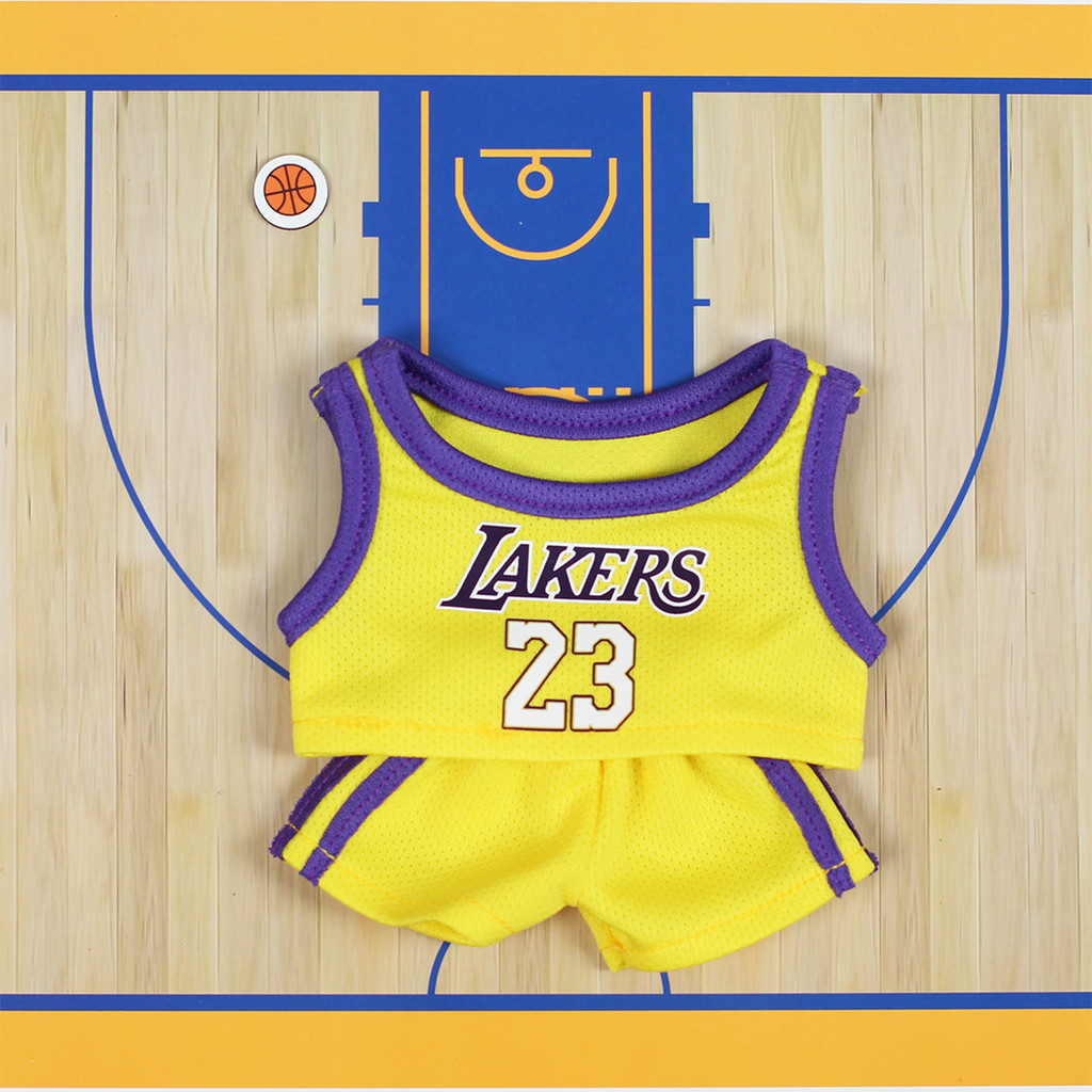 [Labubu Clothes] 17cm Labubu衣服 Basketball Uniform Labubu Doll Clothes ...