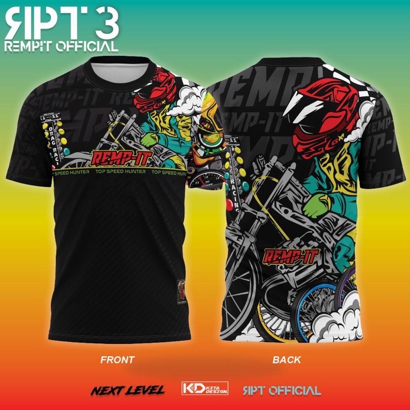 BAJU REMPIT NEXT LEVEL TSHIRT JERSEY TERPADU (JENTERA PEJUANG JERSEY ...