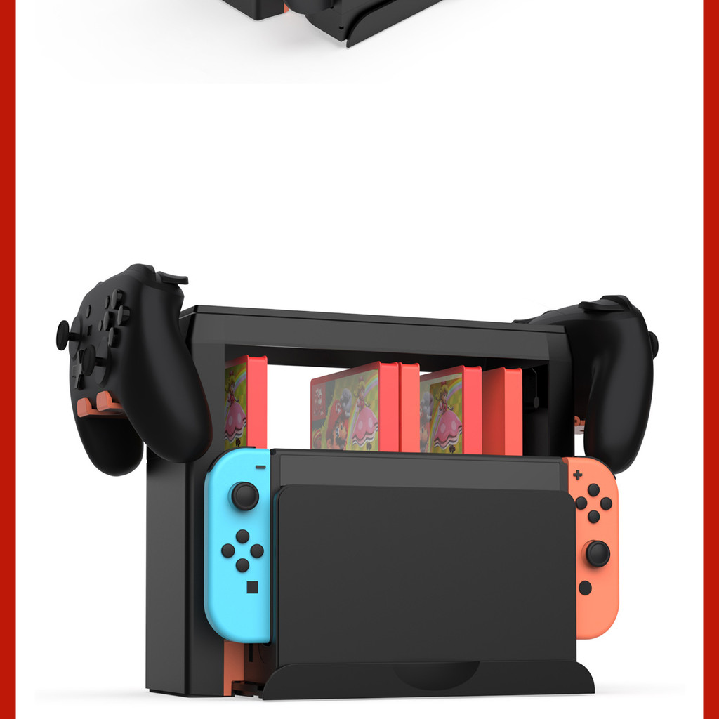 DOBE Nintendo Switch OLED V1/V2 Multi Functional Storage Stand Kit Game ...