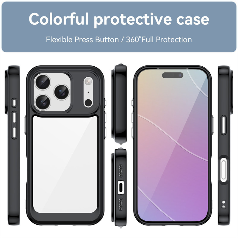 For iPhone 17 Pro Case iPhone 17 Pro 17 Air 17 Pro Max 2025 Cover TPU ...