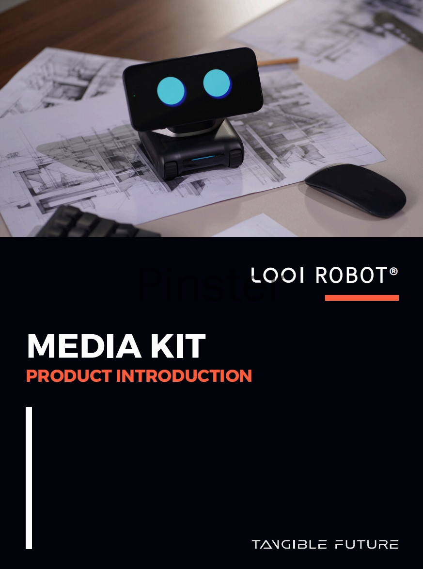 LOOI Robot ChatGPT Integrated Biomimetic Behavior System AI with Personality 10W Wireless Phone ...