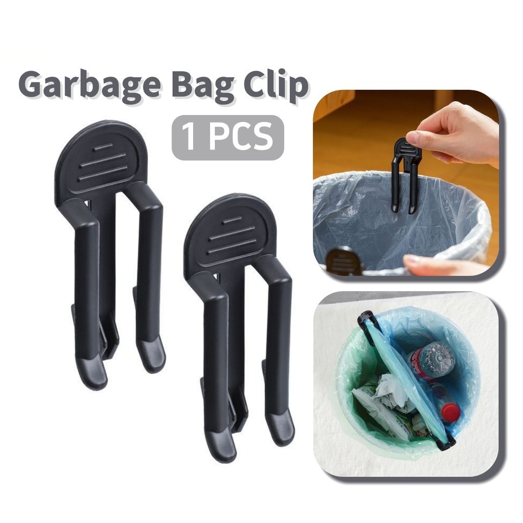 (1 pcs) Garbage Can Fixing Clips Anti-drop Rubbish Bin Holder Waste Bin ...
