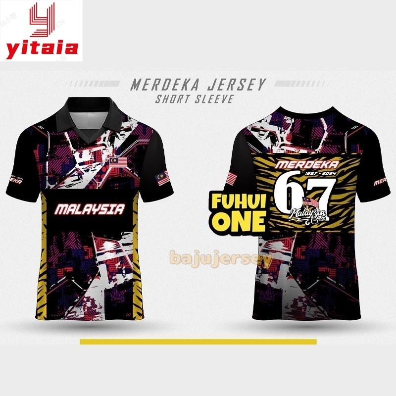 2024 Malaysia Merdeka 67 Special Edition Baju Family t-shirt New ...