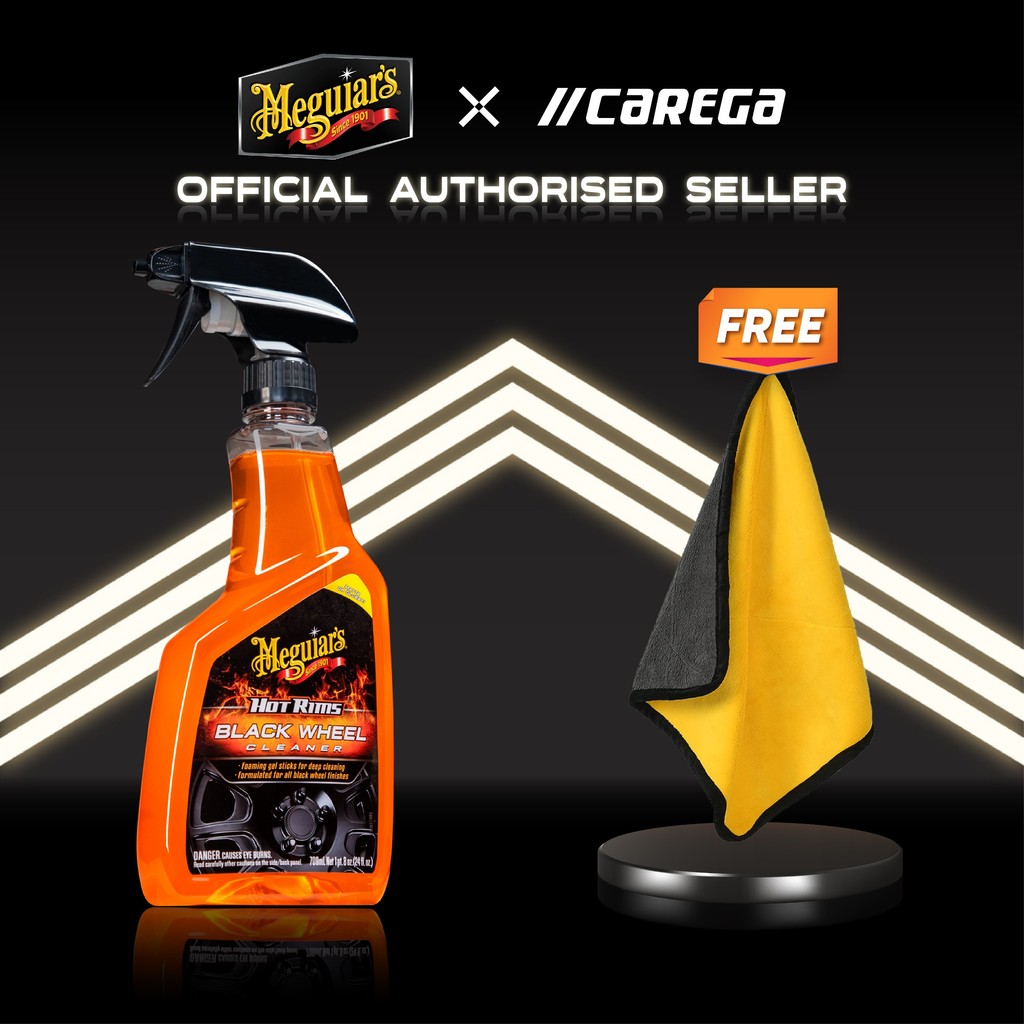 Meguiars G230524 Hot Rims Black Wheel Cleaner Best Cleaner For Matte ...