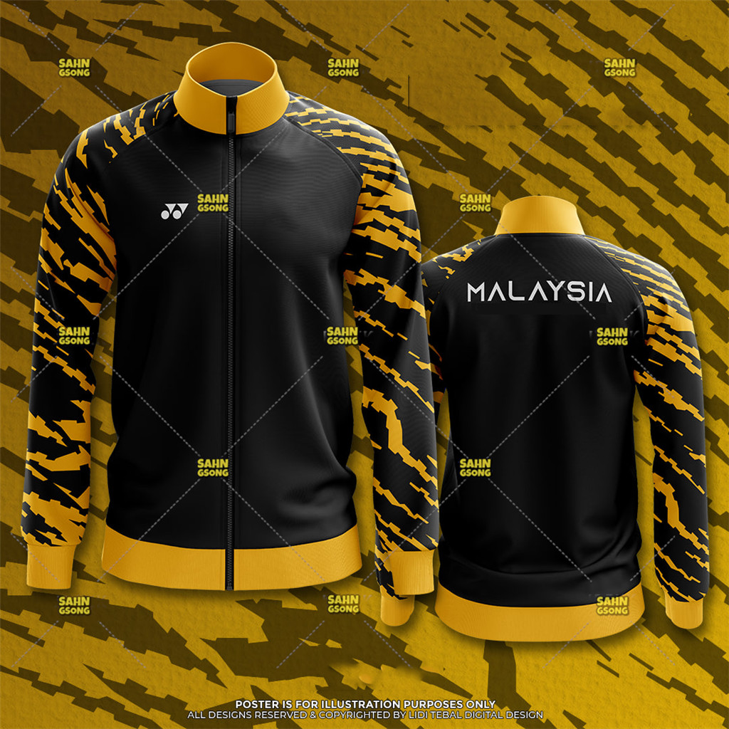 2024 Team Malaysia MEN'S JACKET MAS Malaysia ke sukan Design KamiLagi ...