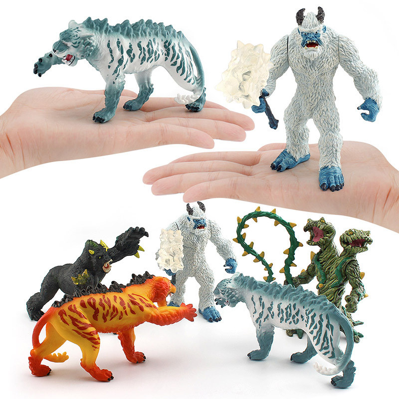 Stunning Fantasy Plastic Creature Models Including Ice Monster Tree ...