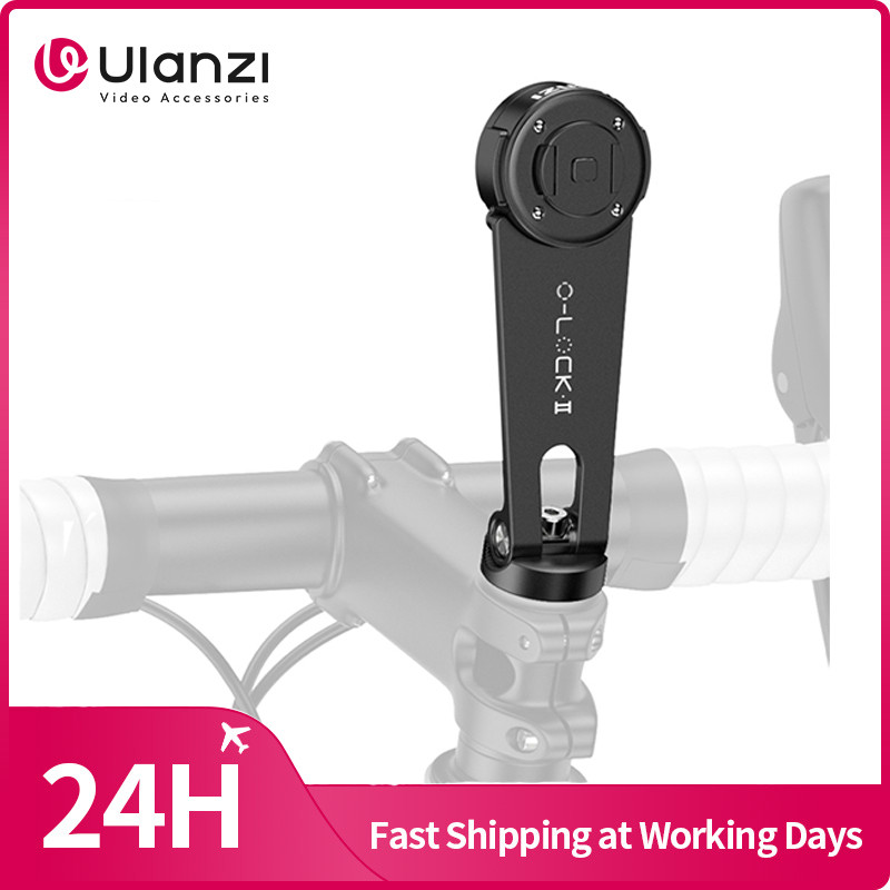 Ulanzi O-LOCK034 Bicycle Stem Mount Quick Release Stem Mount for iPhone ...